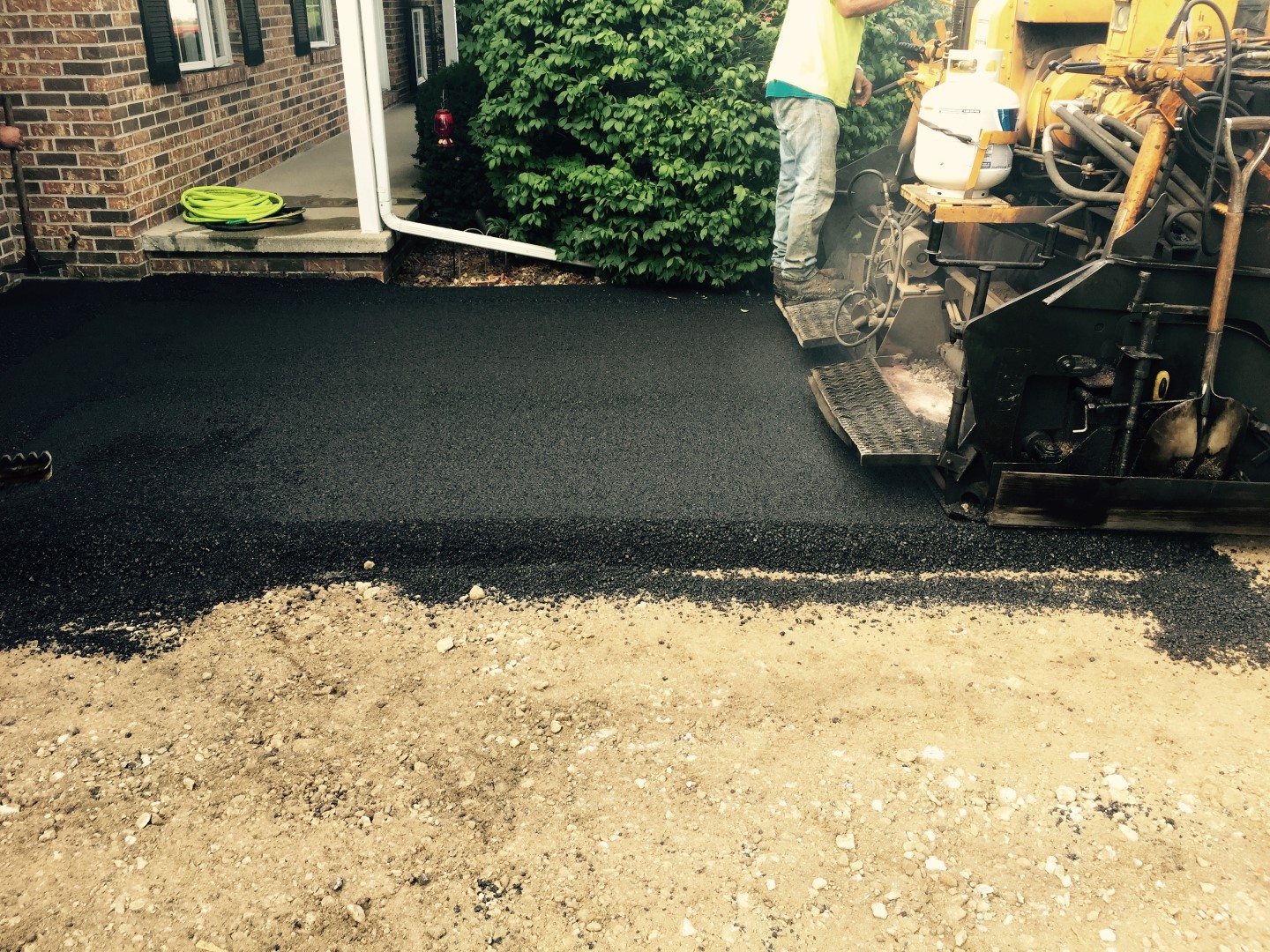 Driveway Valparaiso 9/25/2016 - A Palmer's Paving